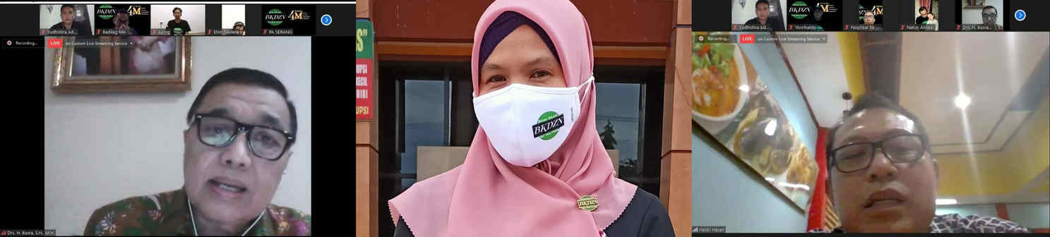 Wakil Ketua PA HSS Ikuti Zoom Meeting Refleksi Akhir Tahun BKDZN Bersama HA dan Sekretaris MA ...