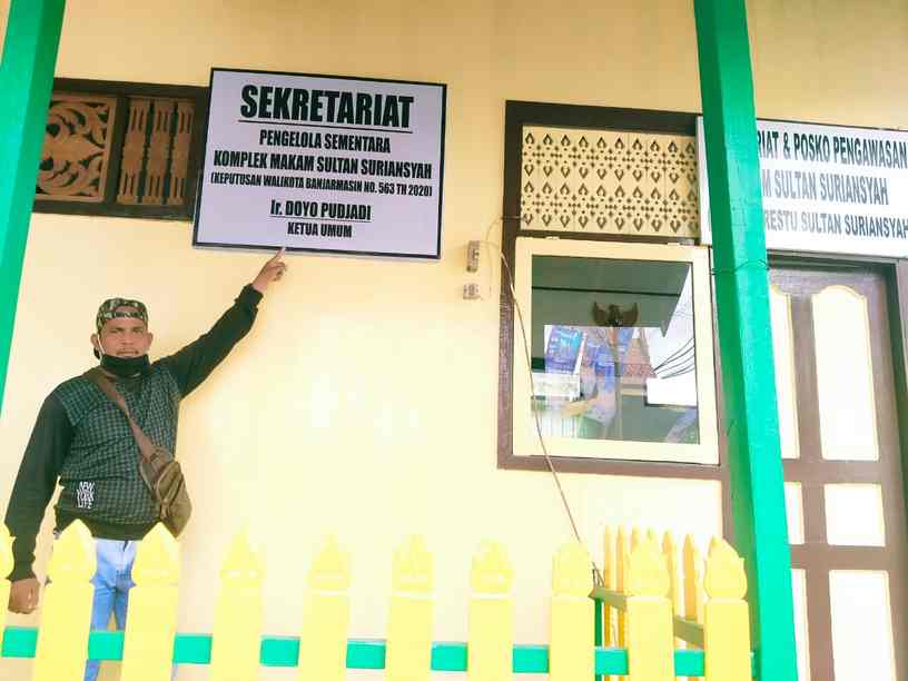 Gara-gara plang, Sengketa Pengelolaan Makam Raja Banjar Kembali Memanas ...