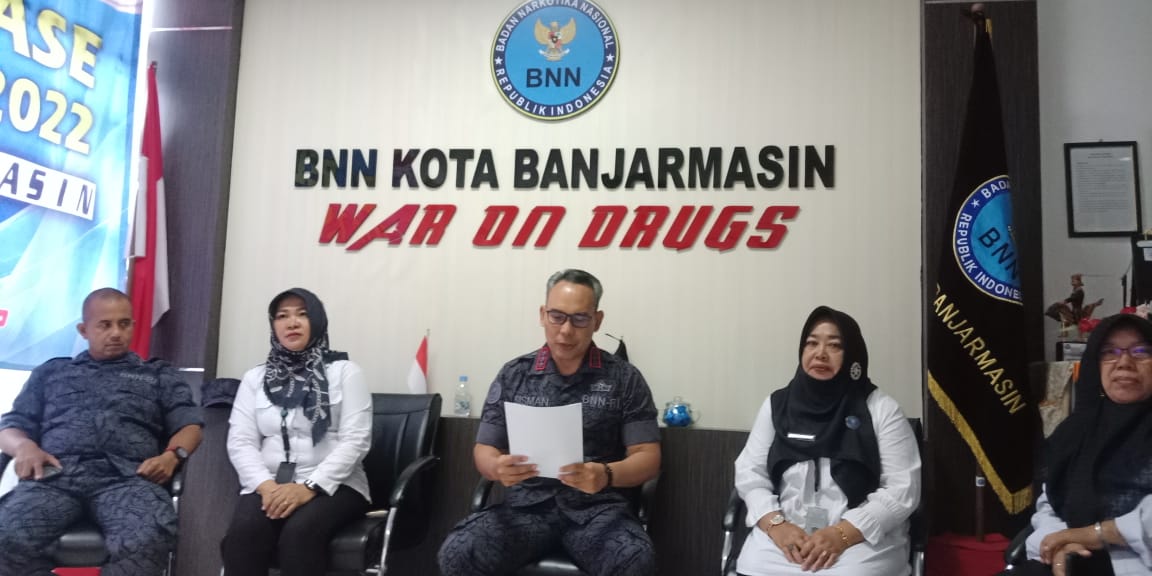 BNNK Banjarmasin Bongkar Peredaran Ratusan Ribu Butir Zenith