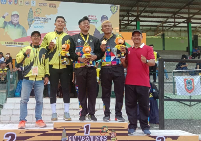 Atletik Kalsel Raih Perak Lempar Cakram POMNas XVIII 2023 - Barito Post